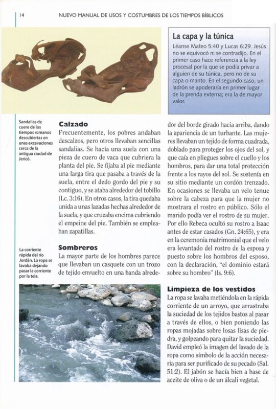 Nuevo Manual de Usos y Costumbres de los Tiempo Bíblicos- Tapa Dura ...